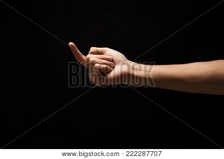 Male Hand Beckoning Image & Photo (Free Trial) | Bigstock