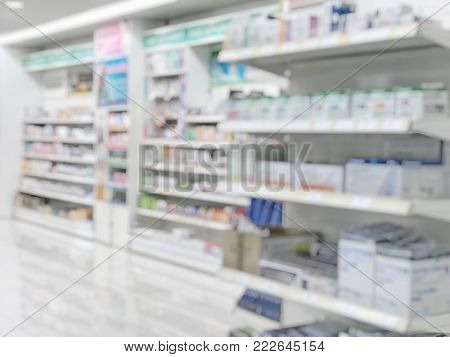 Pharmacy Store Blur Image & Photo (Free Trial) | Bigstock