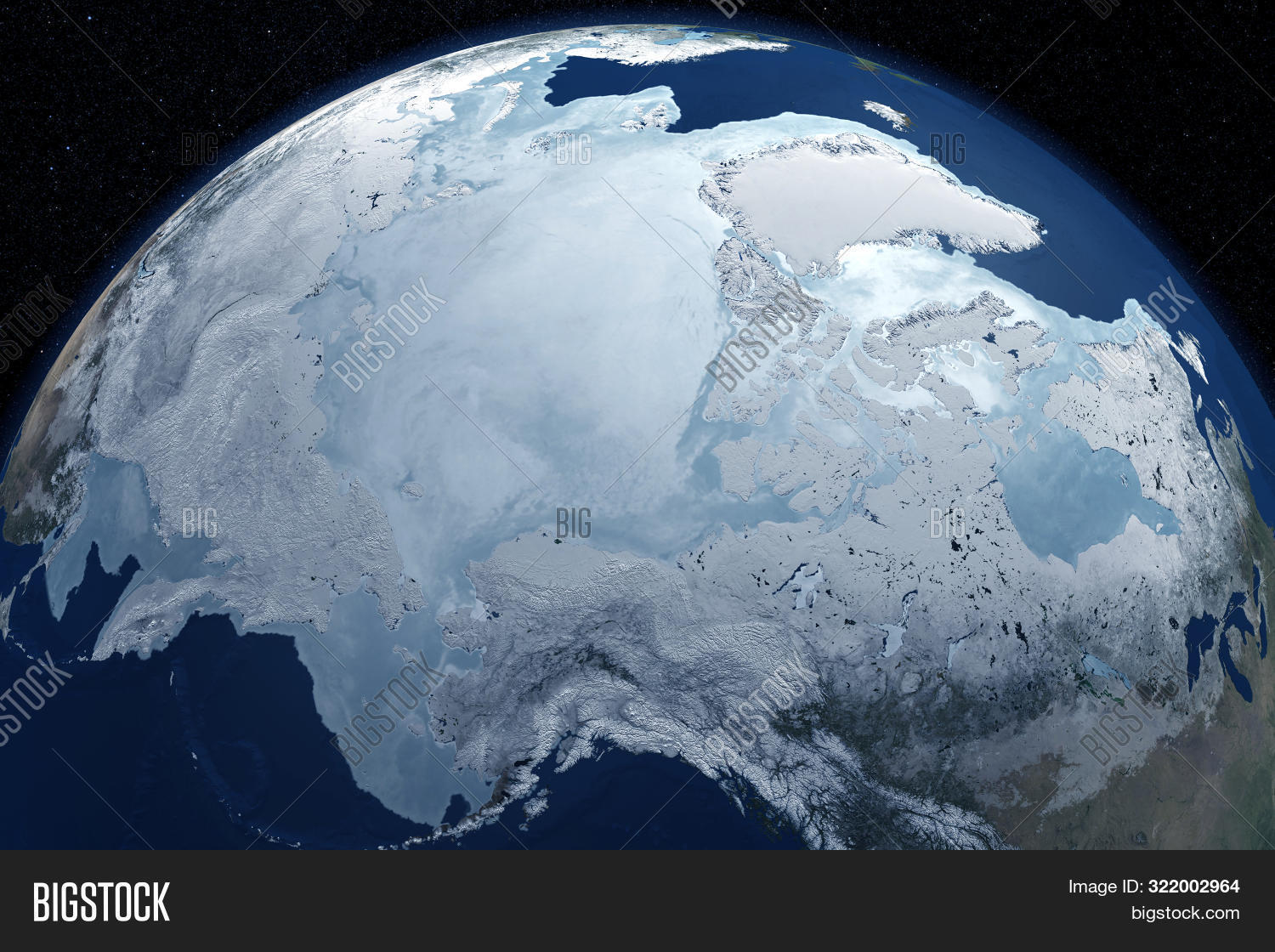 North Pole Space. Image & Photo (Free Trial) | Bigstock