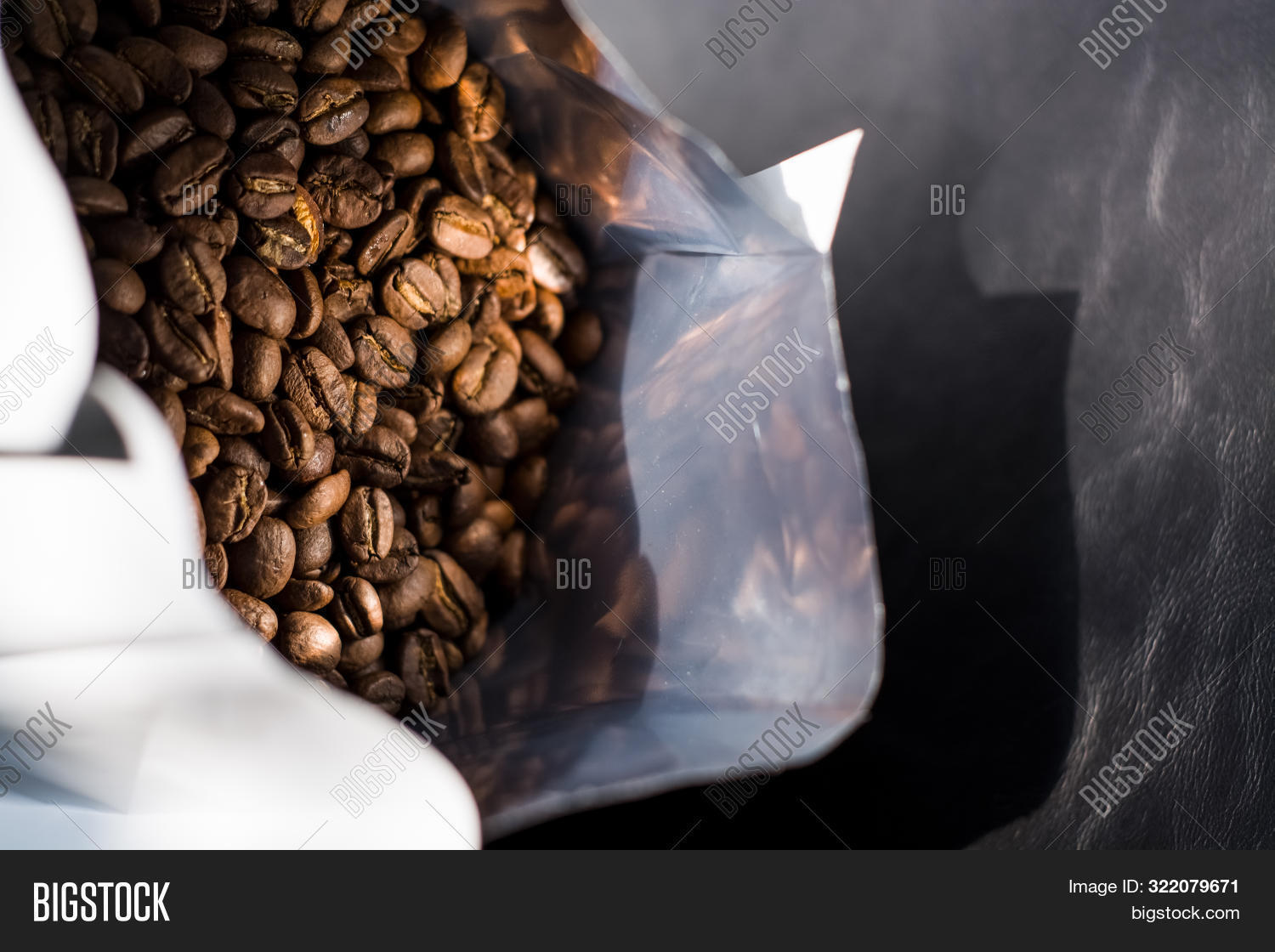 Lots Coffee Beans Bag Image & Photo (Free Trial) | Bigstock
