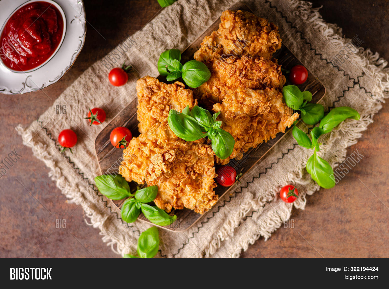 Crispy Chicken Steak Image & Photo (Free Trial) | Bigstock