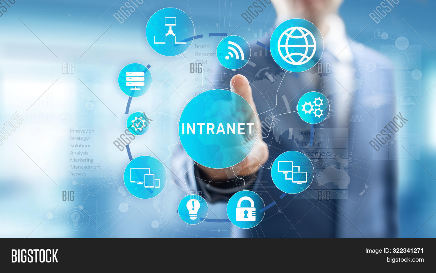 Intranet Business Image & Photo (Free Trial) | Bigstock
