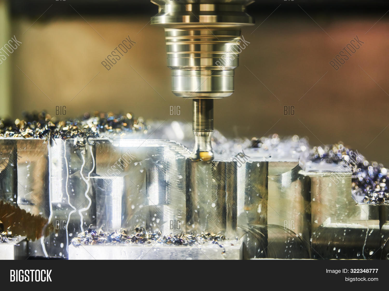 Milling Machine Work Image & Photo (Free Trial) | Bigstock