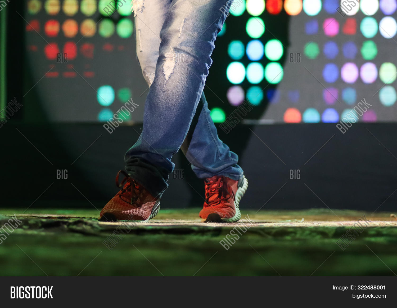Feet Dancer On Stage Image & Photo (Free Trial) | Bigstock