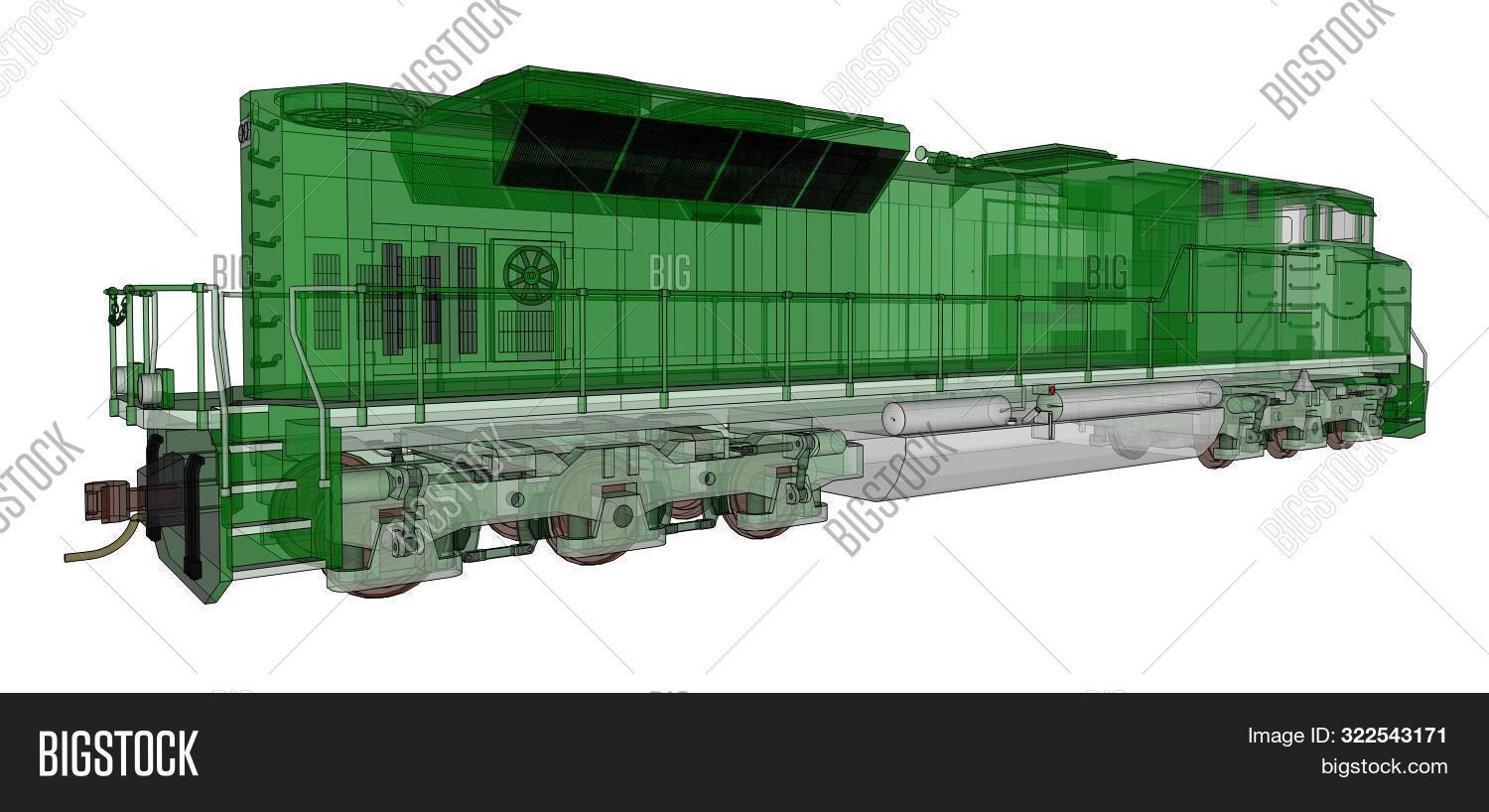 Modern Green Diesel Image & Photo (Free Trial) | Bigstock