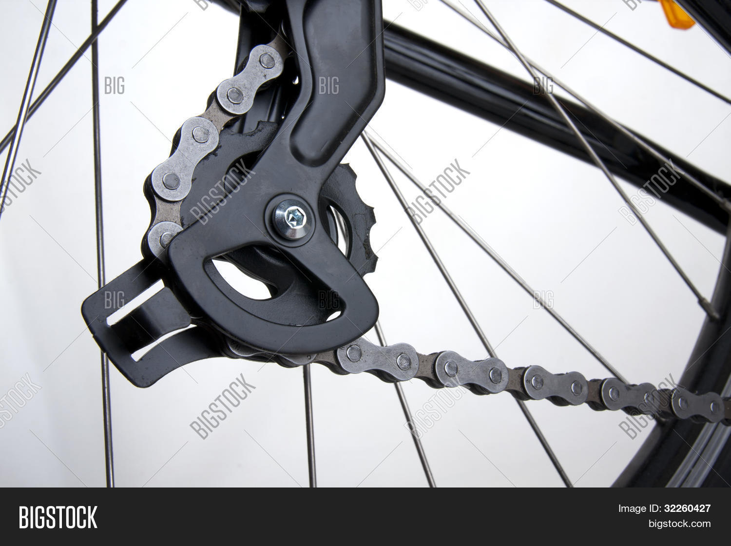 Part Bicycle On White Image & Photo (Free Trial) | Bigstock