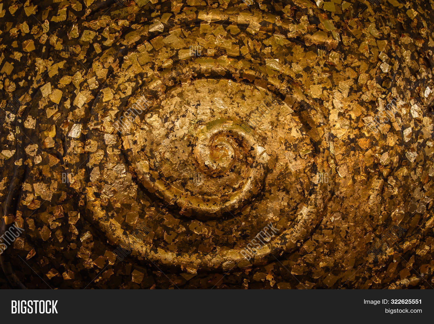 Gold Leaf On Wall Image & Photo (Free Trial) | Bigstock