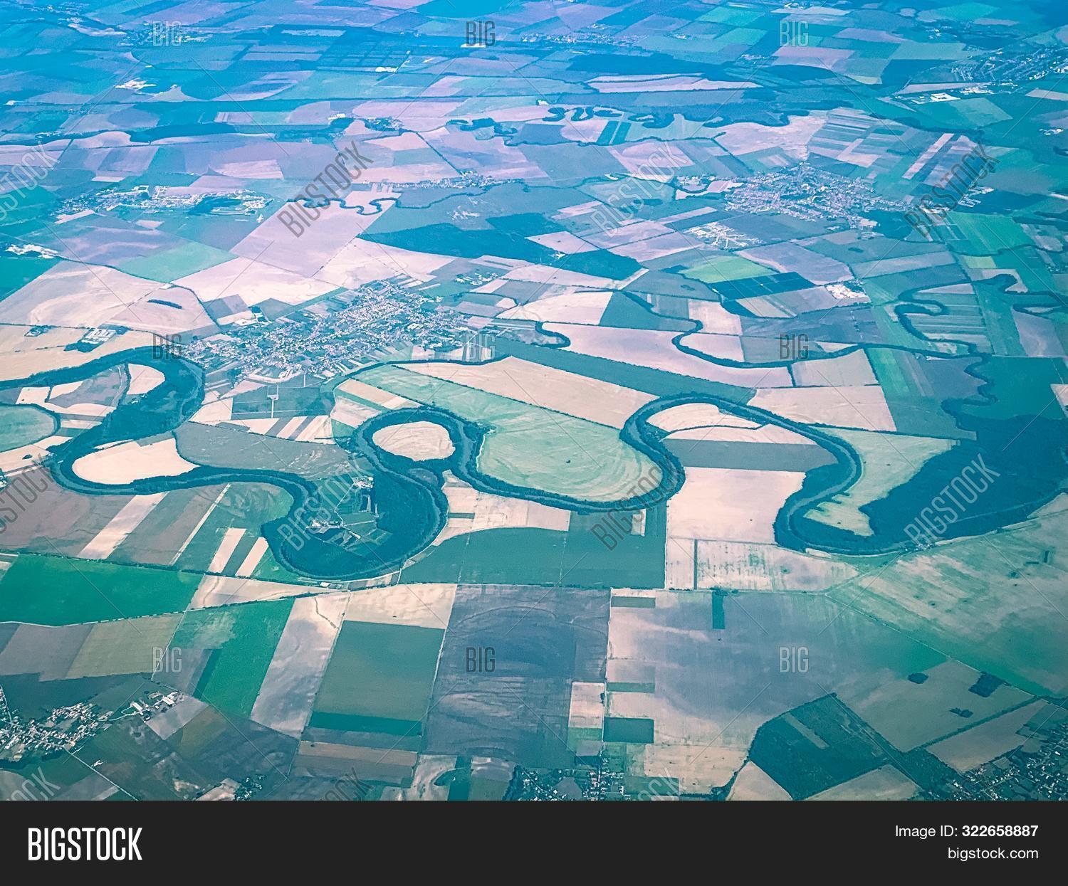 Bird Eye View Fields Image & Photo (Free Trial) | Bigstock