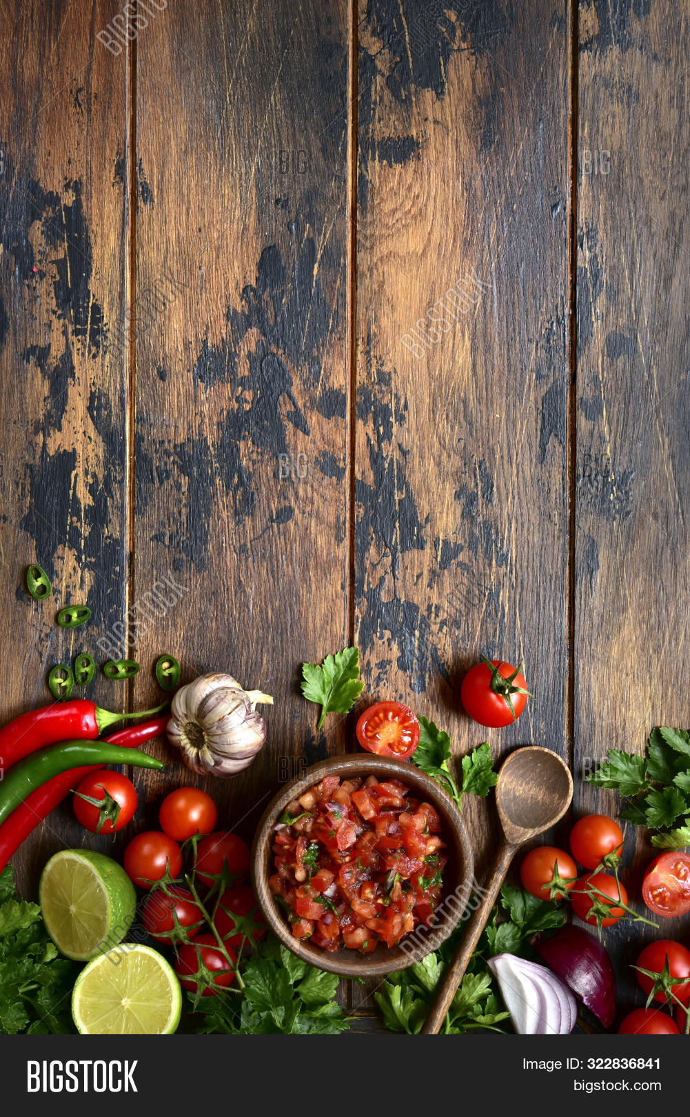 Tomato Salsa (salsa Image & Photo (Free Trial) | Bigstock