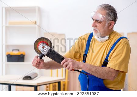 Old Male Carpenter Image & Photo (Free Trial) | Bigstock