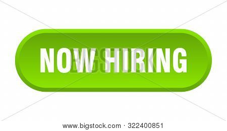 Now Hiring Button. Vector & Photo (Free Trial) | Bigstock