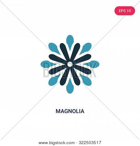 Magnolia Icon Two Vector & Photo (Free Trial) | Bigstock