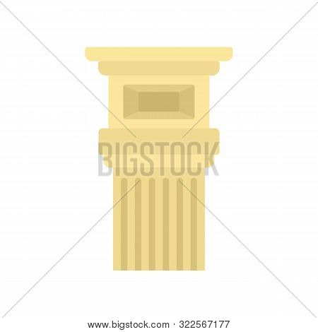 Museum Pillar Icon. Vector & Photo (Free Trial) | Bigstock