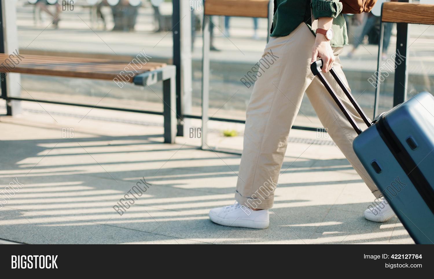 Close Suitcase, Woman Image & Photo (Free Trial) | Bigstock