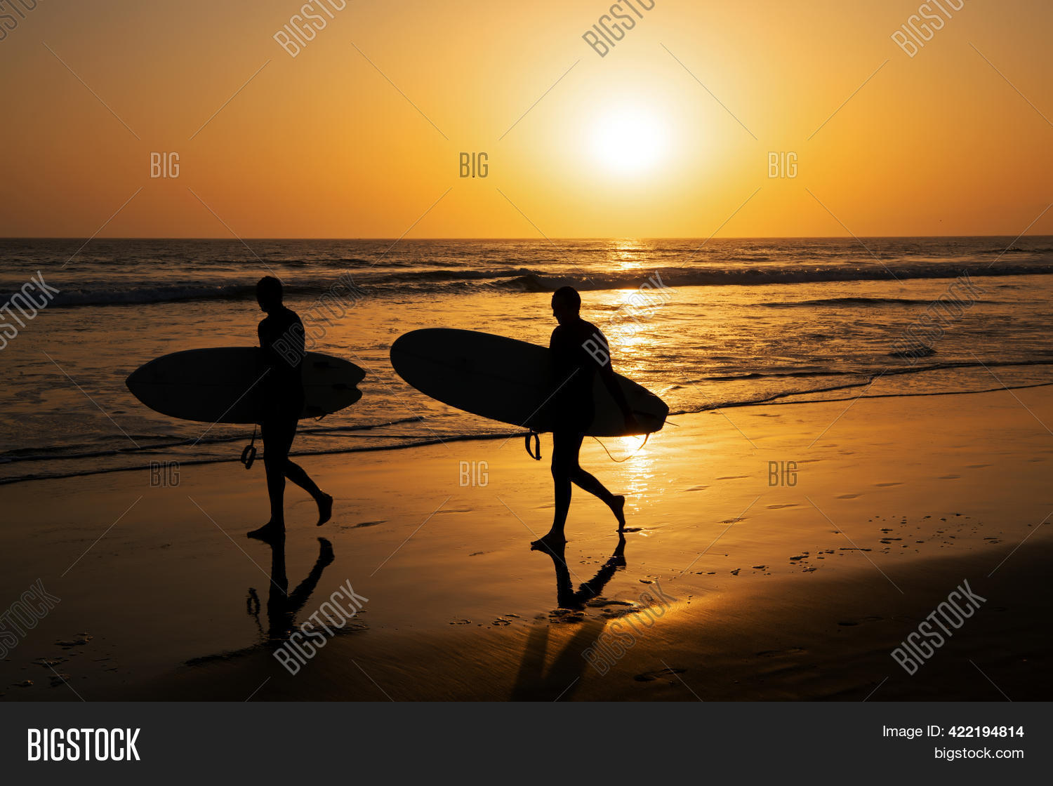 Silhouette Surfer Image & Photo (Free Trial) | Bigstock