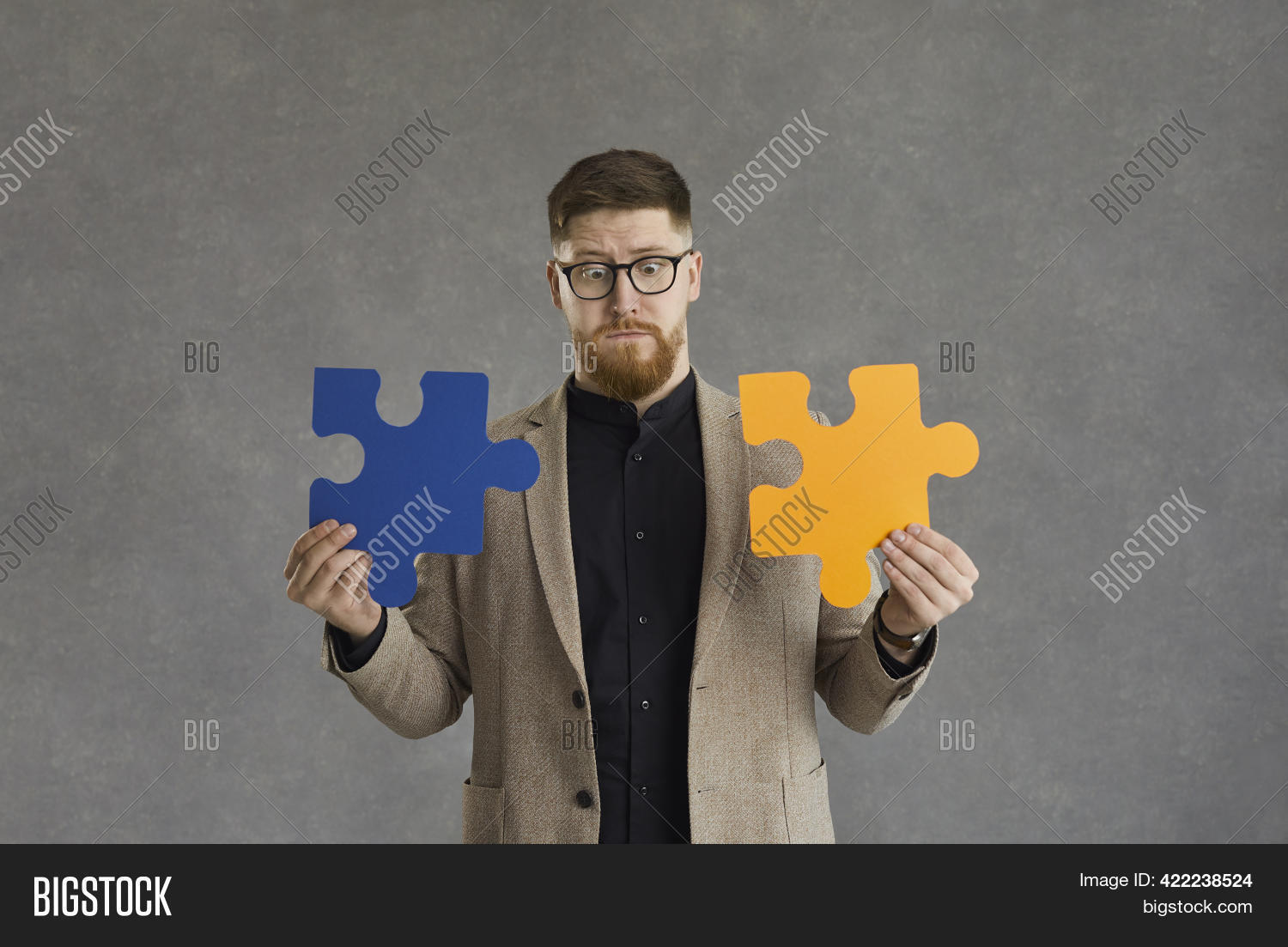 Confused Man Trying Image & Photo (Free Trial) | Bigstock