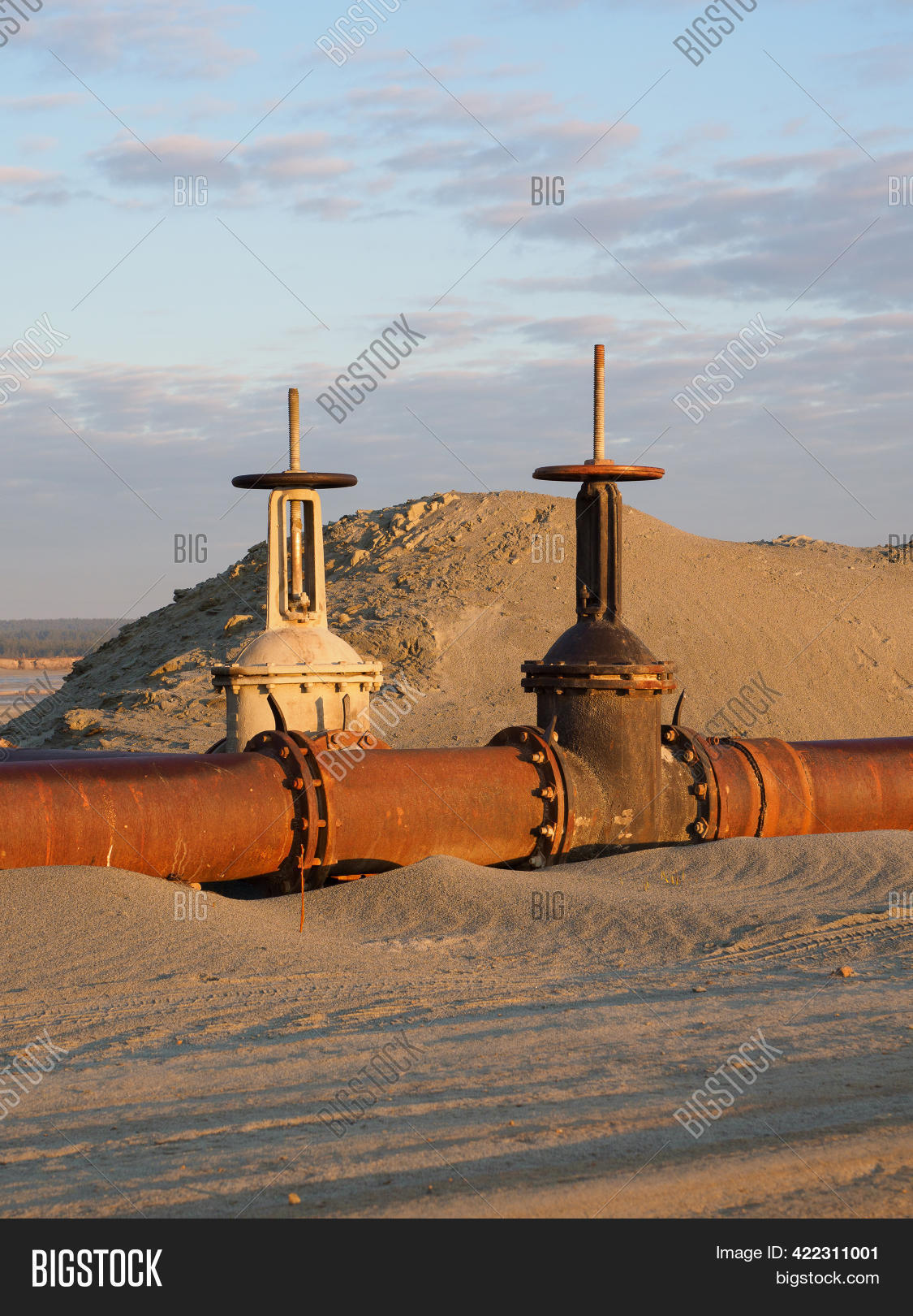 Old Rusty Oil Pipeline Image & Photo (Free Trial) | Bigstock