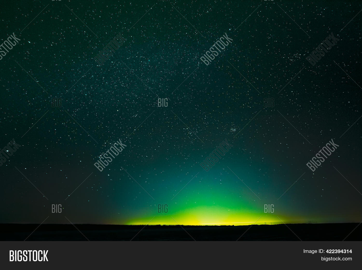 Night Sky Glowing Image & Photo (Free Trial) | Bigstock