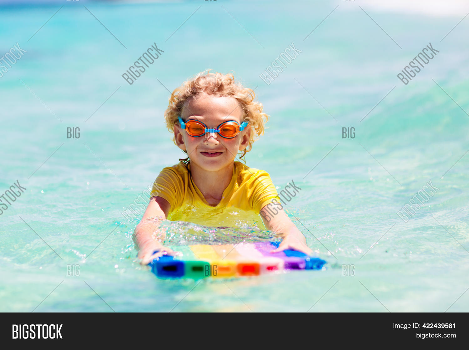 Child Surfing On Image & Photo (Free Trial) | Bigstock