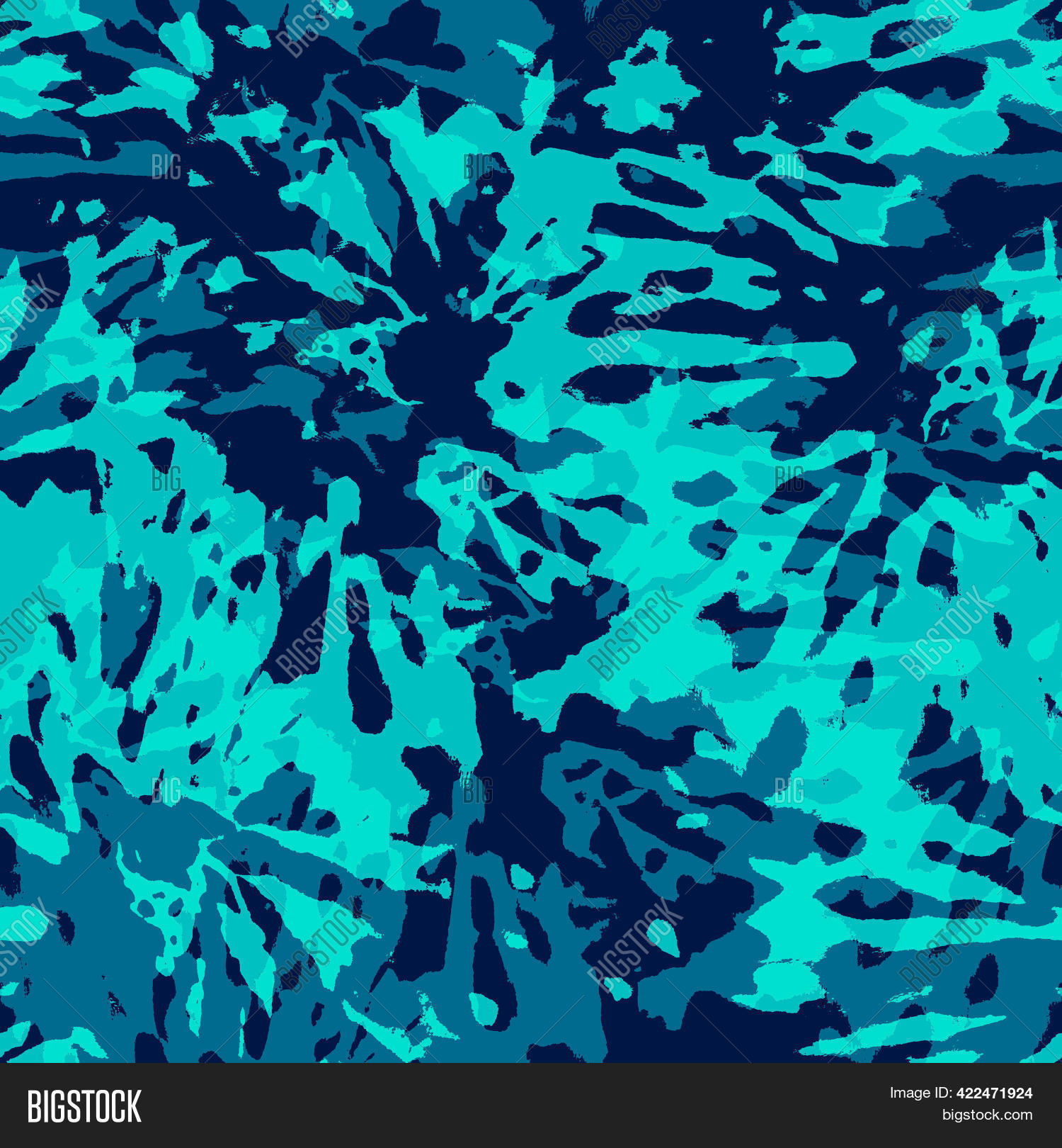 Dark Teal Pattern