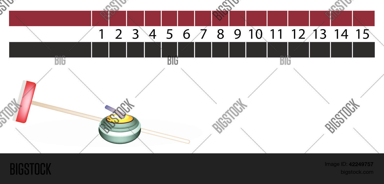 Curling Scoreboard Vector & Photo (Free Trial) | Bigstock