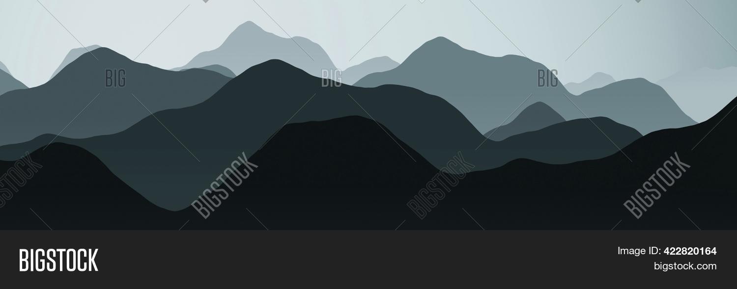 Beautiful Hills Ridges Image & Photo (Free Trial) | Bigstock