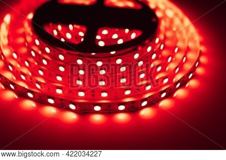 Led Strip Red Light Image & Photo (Free Trial) | Bigstock