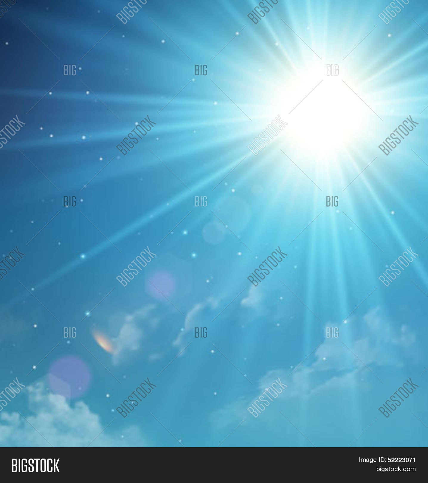 Twilight Sky Sun Vector & Photo (Free Trial) | Bigstock
