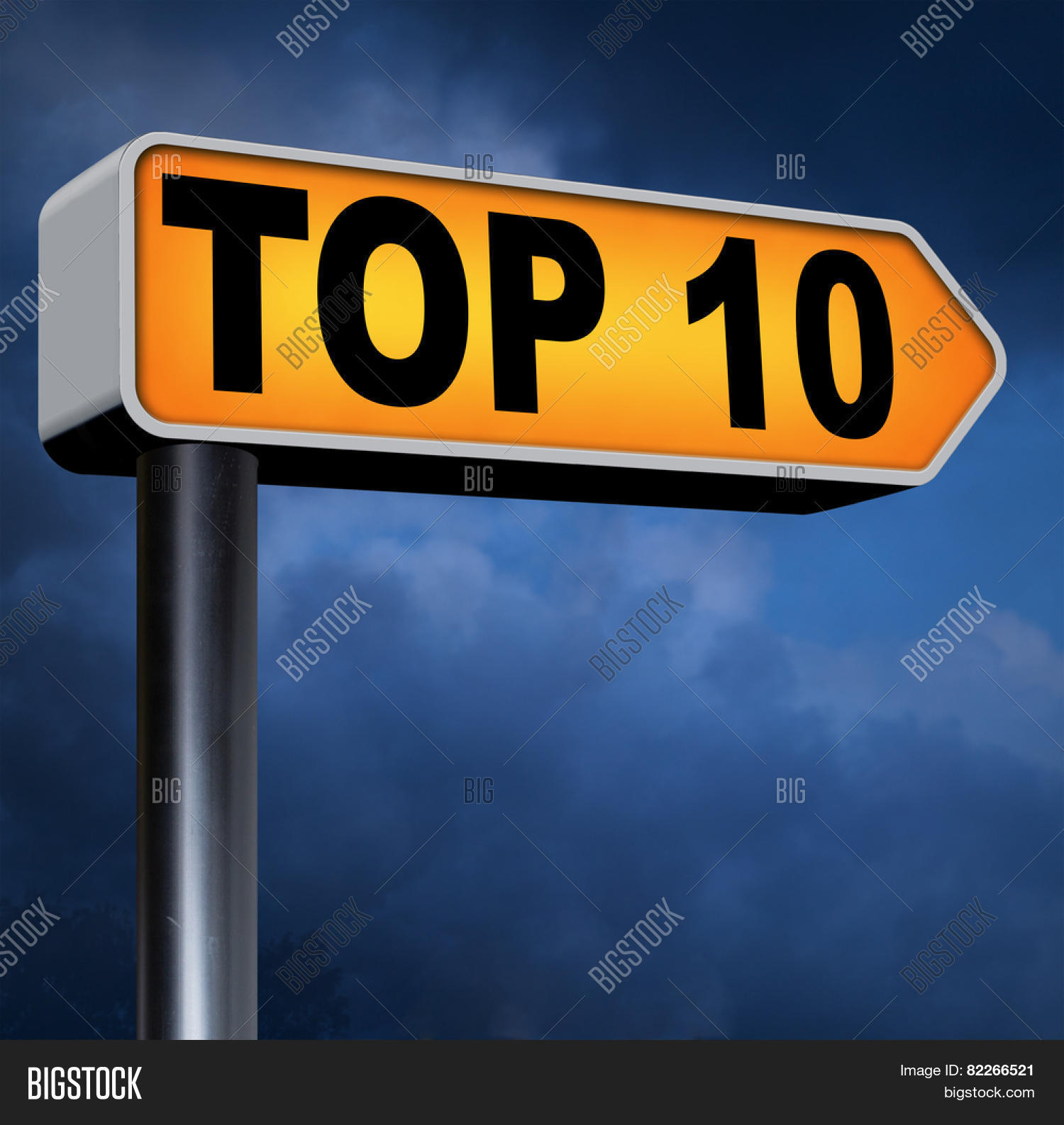 Top 10 Charts List Pop Image & Photo (Free Trial) | Bigstock