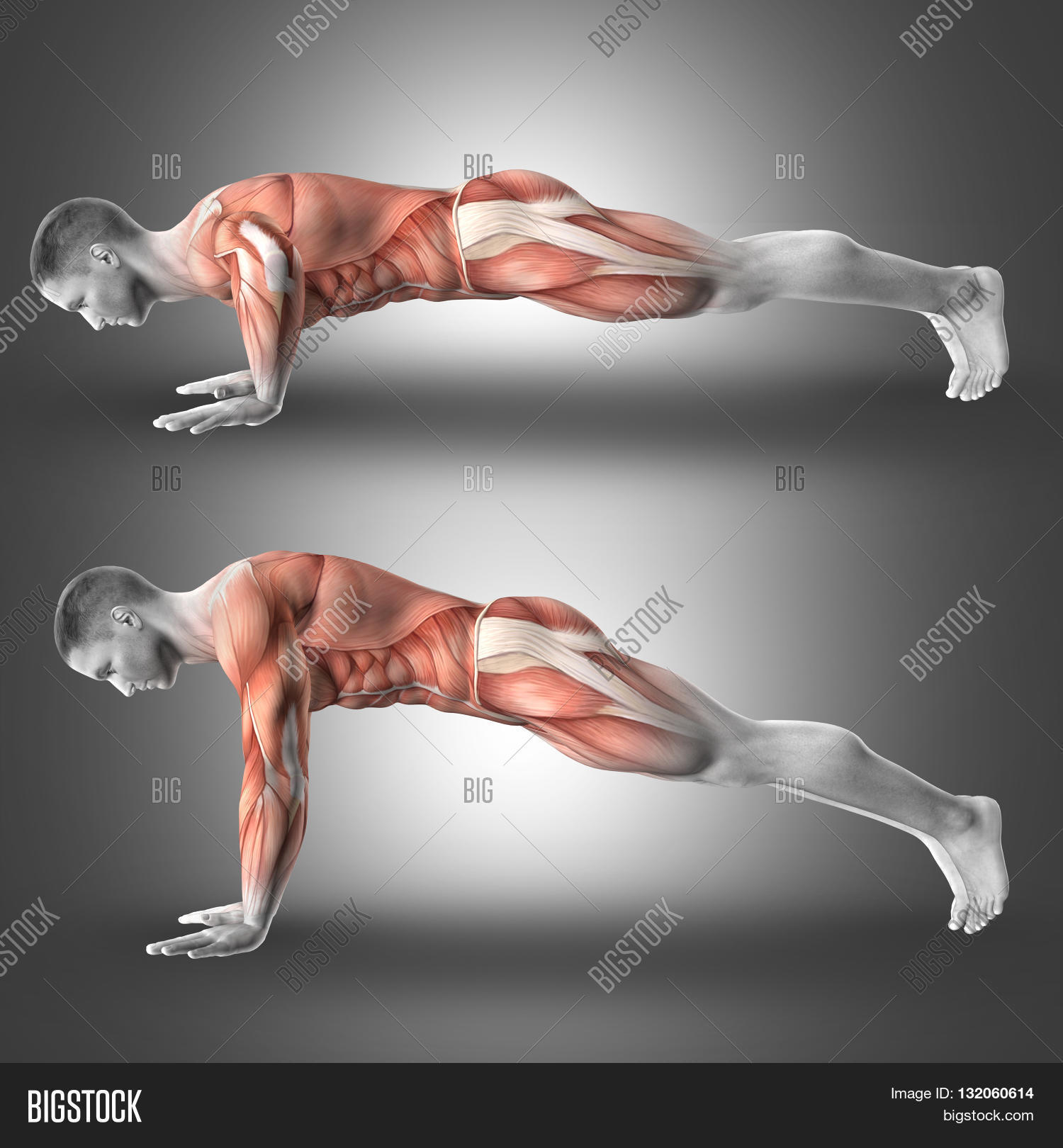 3D Render Male Figure Image & Photo (Free Trial) | Bigstock