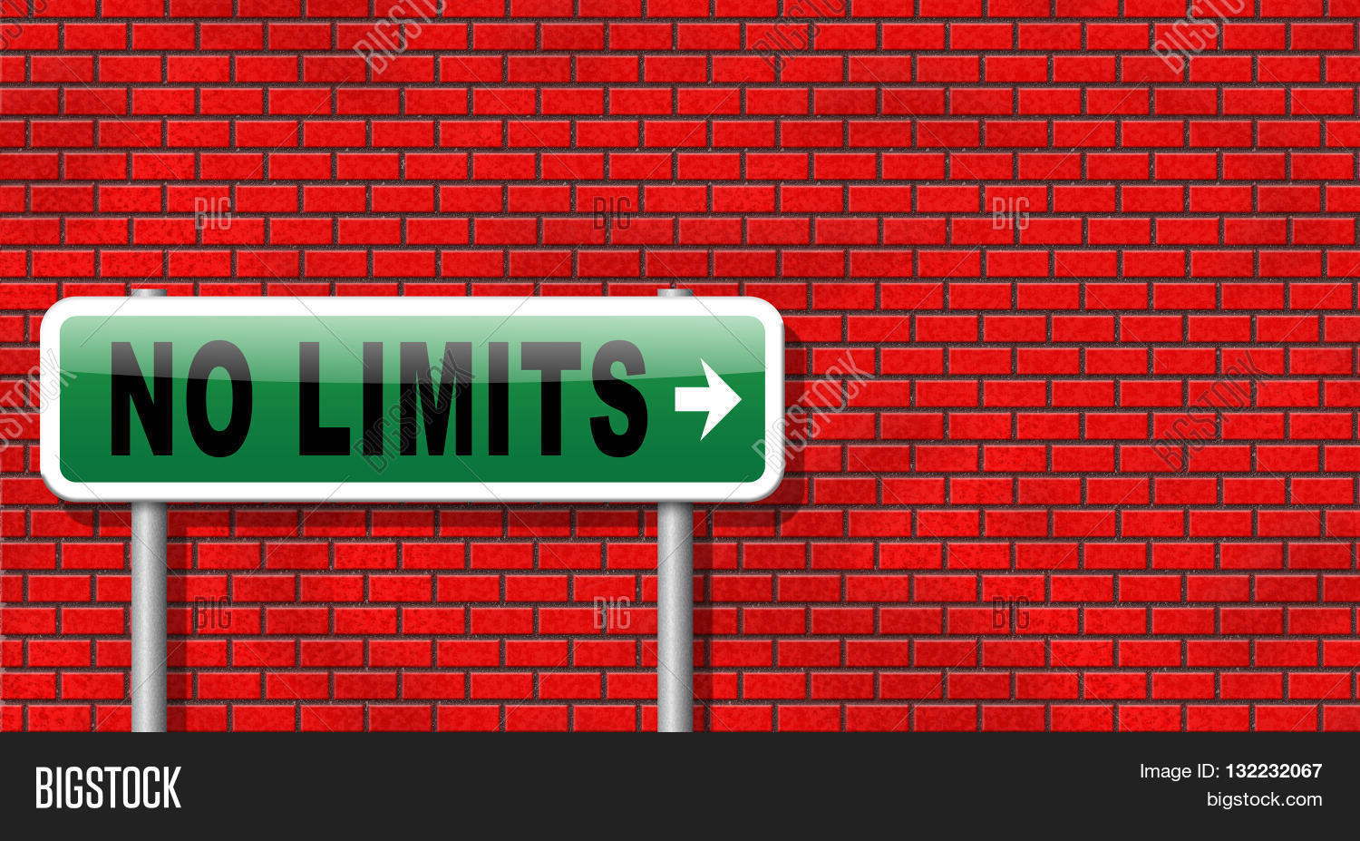 No Limits Boundaries Image & Photo (Free Trial) | Bigstock