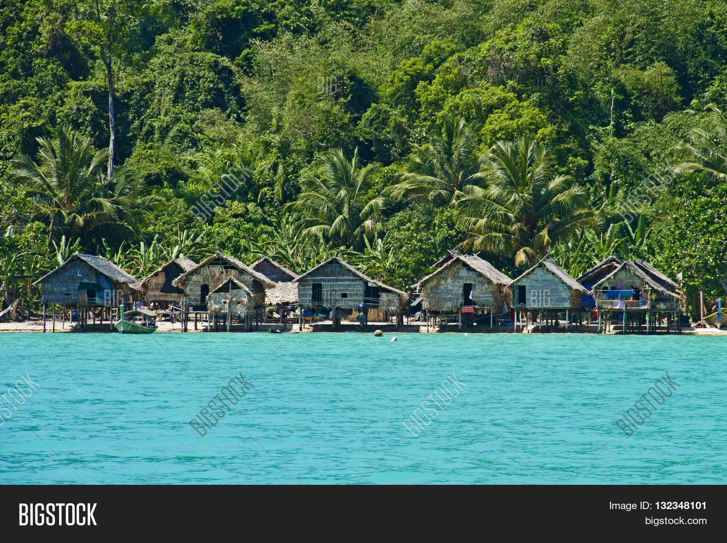 Moken Sea Gypsy Image & Photo (Free Trial) | Bigstock