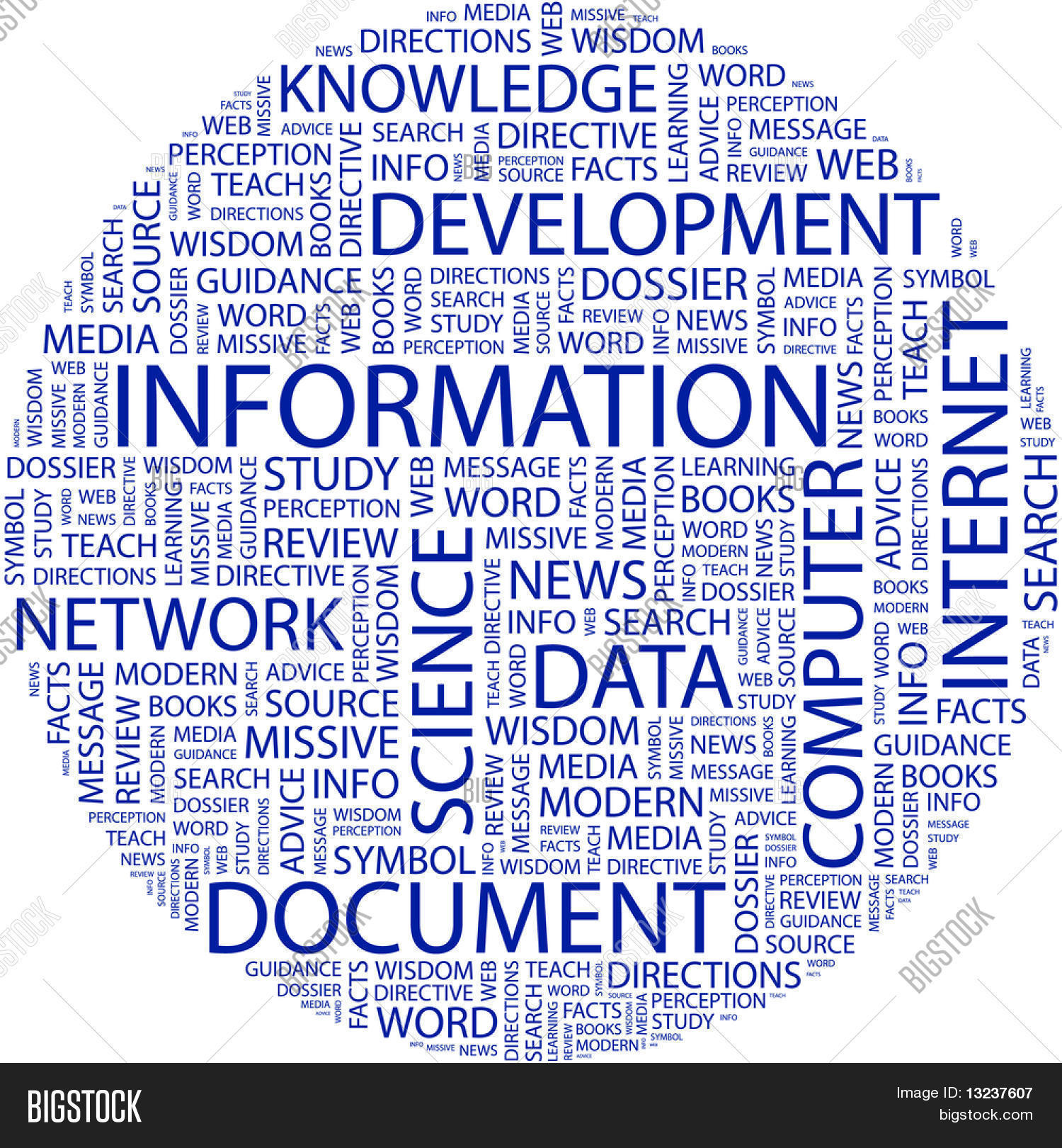 INFORMATION. Word Vector & Photo (Free Trial) | Bigstock