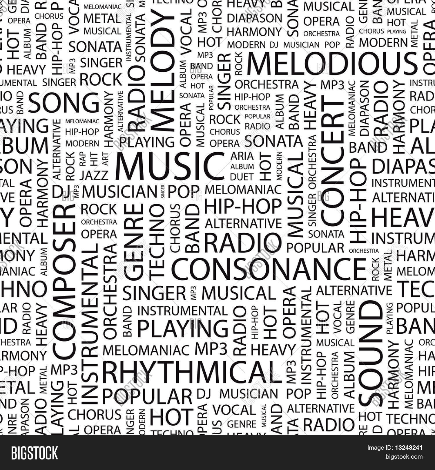 MUSIC. Seamless Vector & Photo (Free Trial) | Bigstock