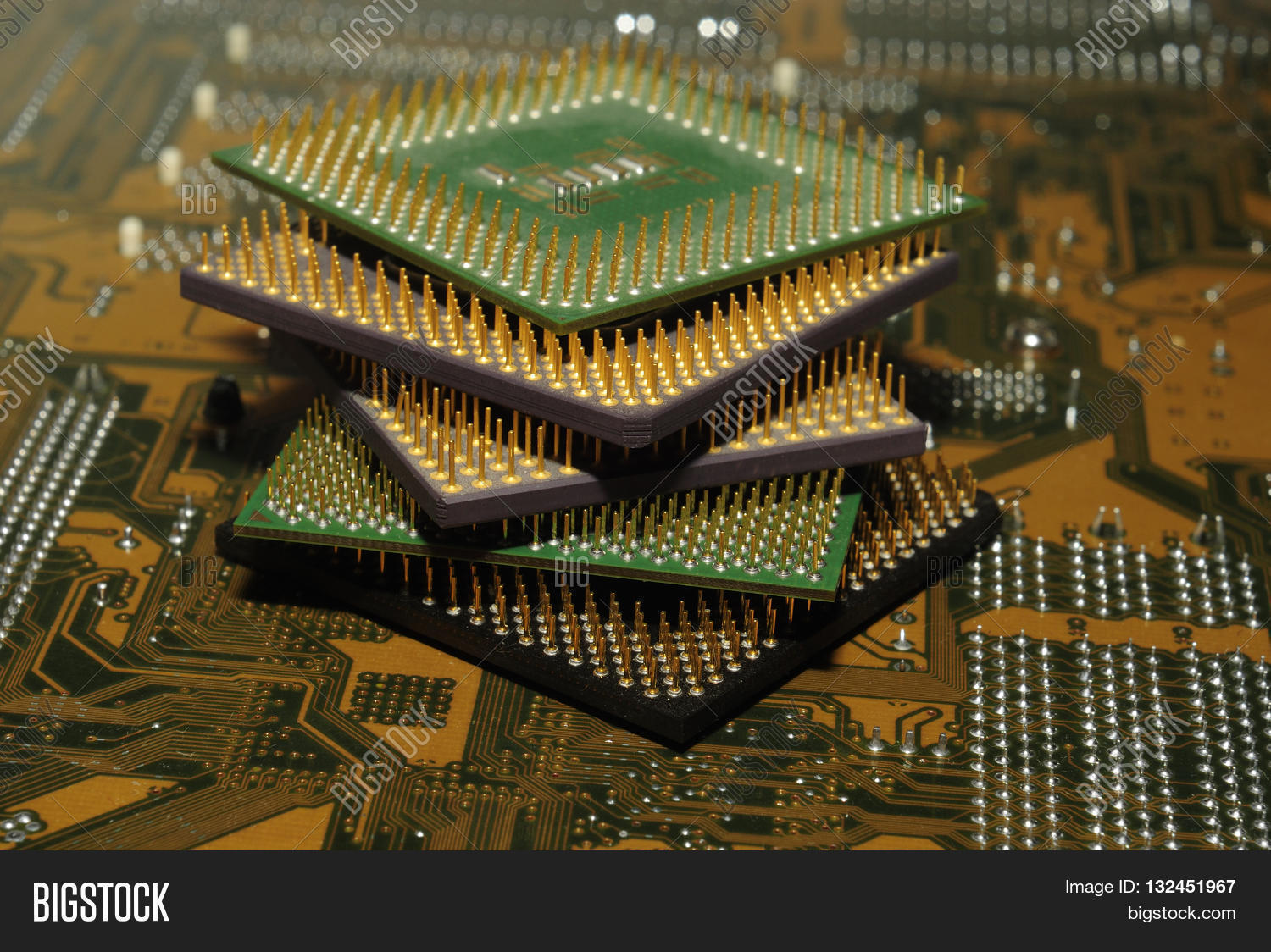 Stack CPU Processor Image & Photo (Free Trial) | Bigstock