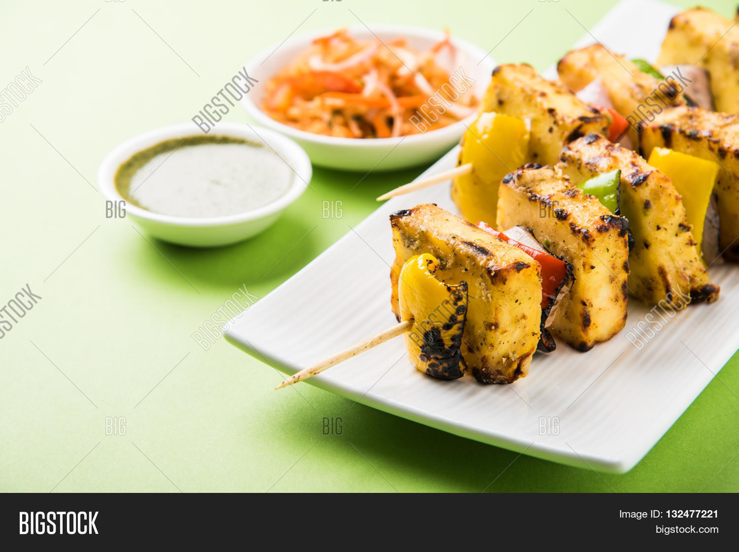 Paneer Tikka Kabab - Image & Photo (Free Trial) | Bigstock