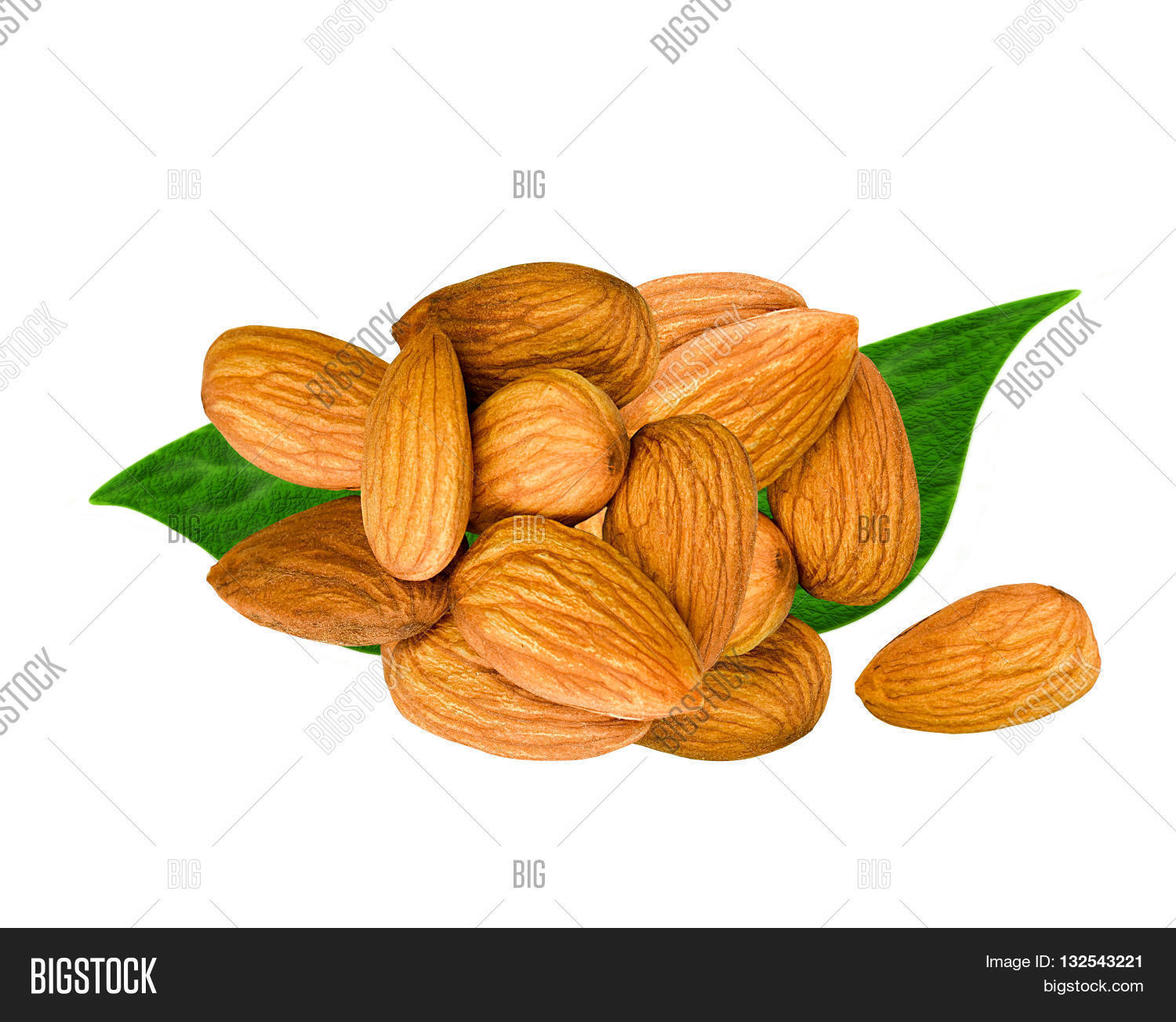 Fresh Raw Almonds Image & Photo (Free Trial) | Bigstock