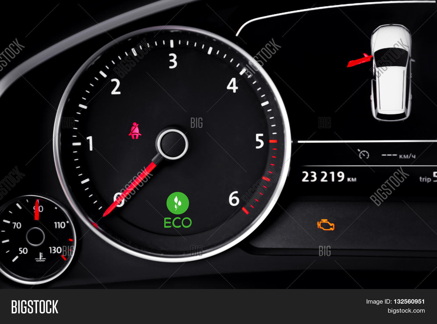 Illuminated Dashboard Image & Photo (Free Trial) | Bigstock