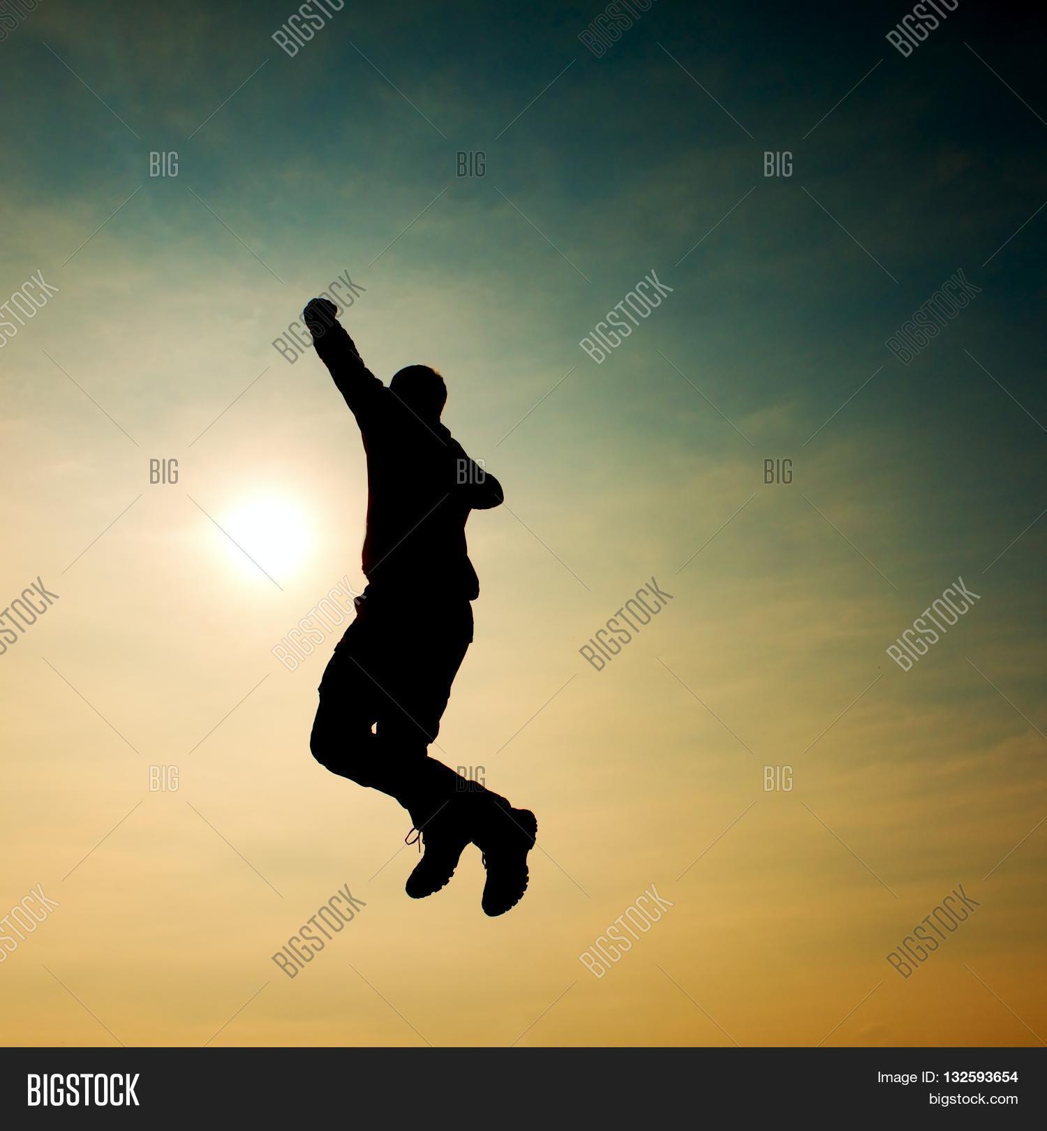 Flying Man. Young Man Image & Photo (Free Trial) | Bigstock