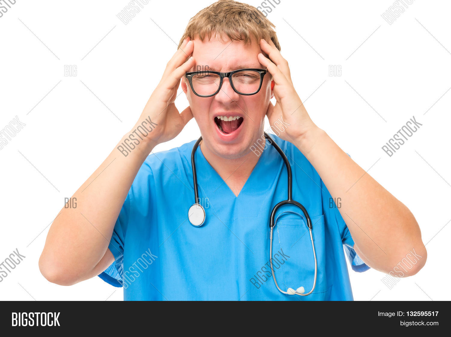 Tired Patients Doctor Image & Photo (Free Trial) | Bigstock