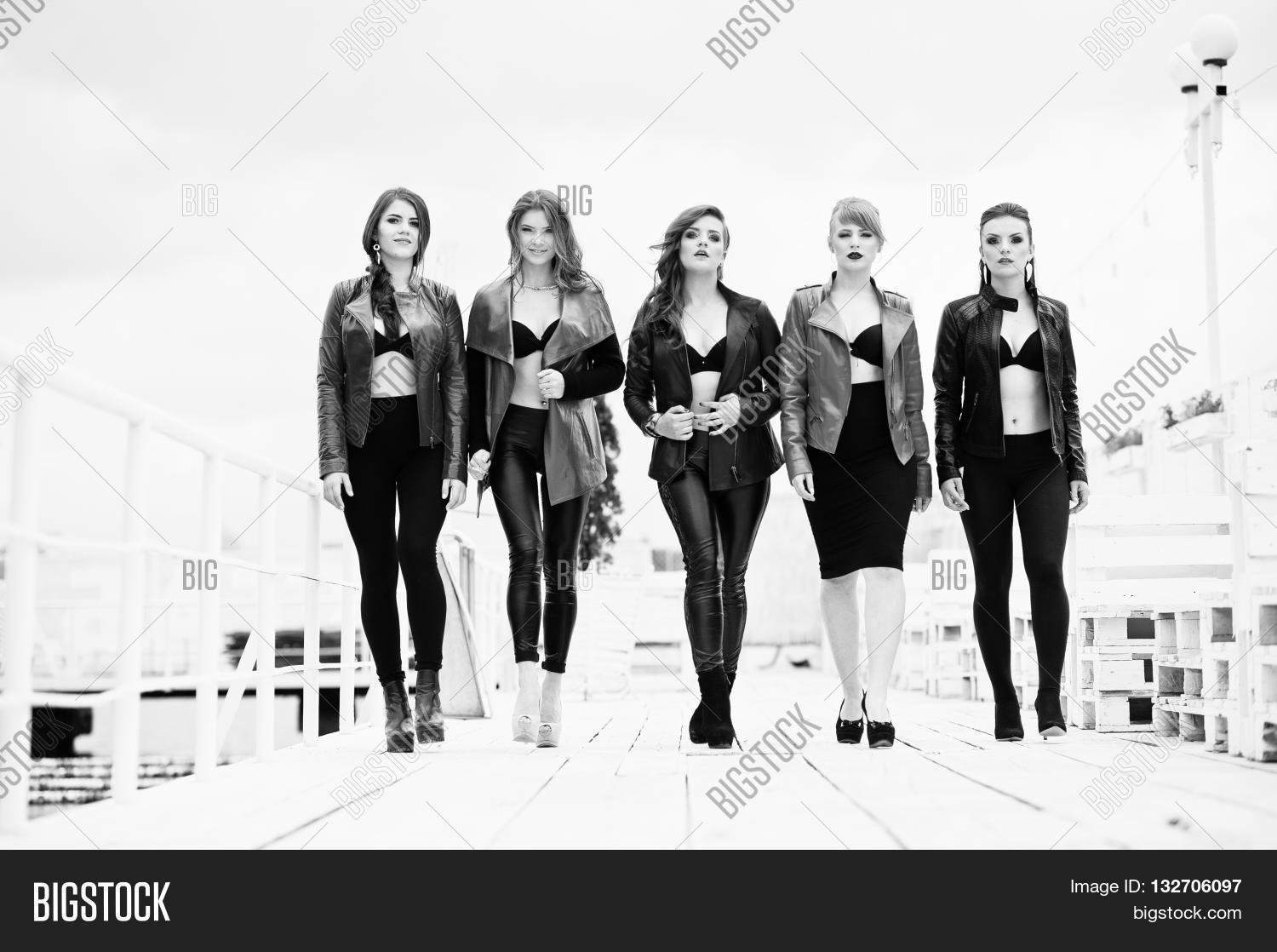 Group Sexy Models Image And Photo Free Trial Bigstock