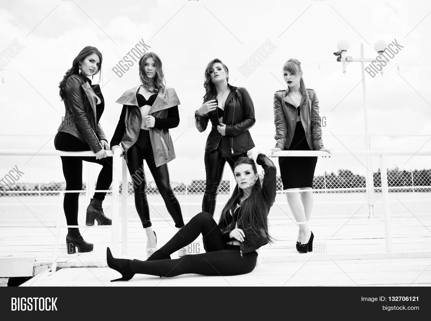 Group Sexy Models Image And Photo Free Trial Bigstock