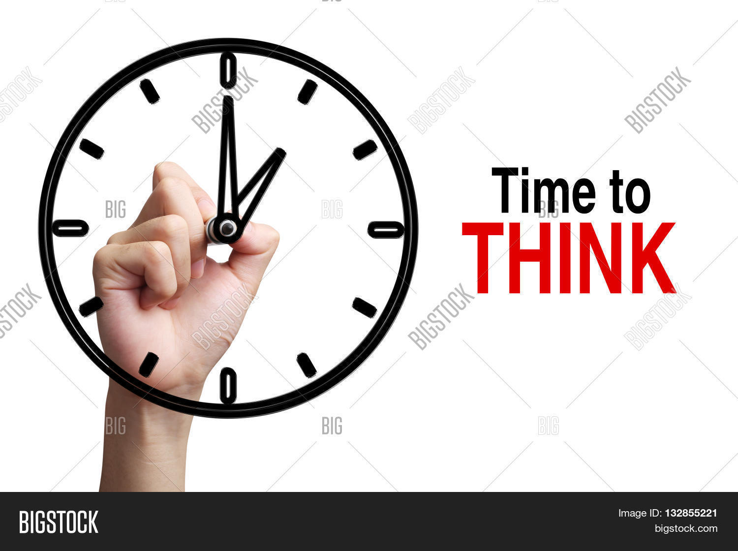 Time Think Concept Image & Photo (Free Trial) | Bigstock