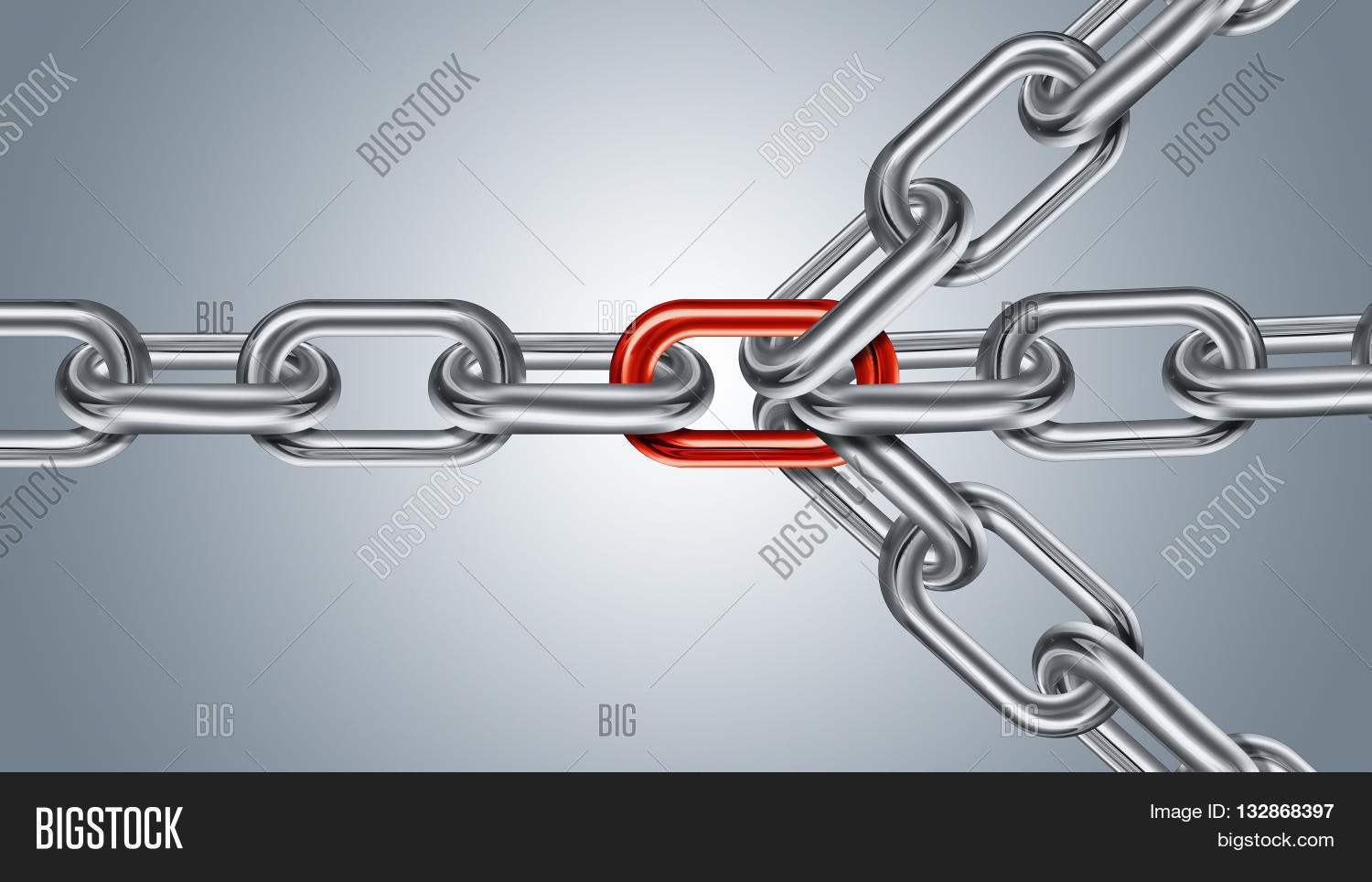 Chains Connected By Image & Photo (Free Trial) | Bigstock