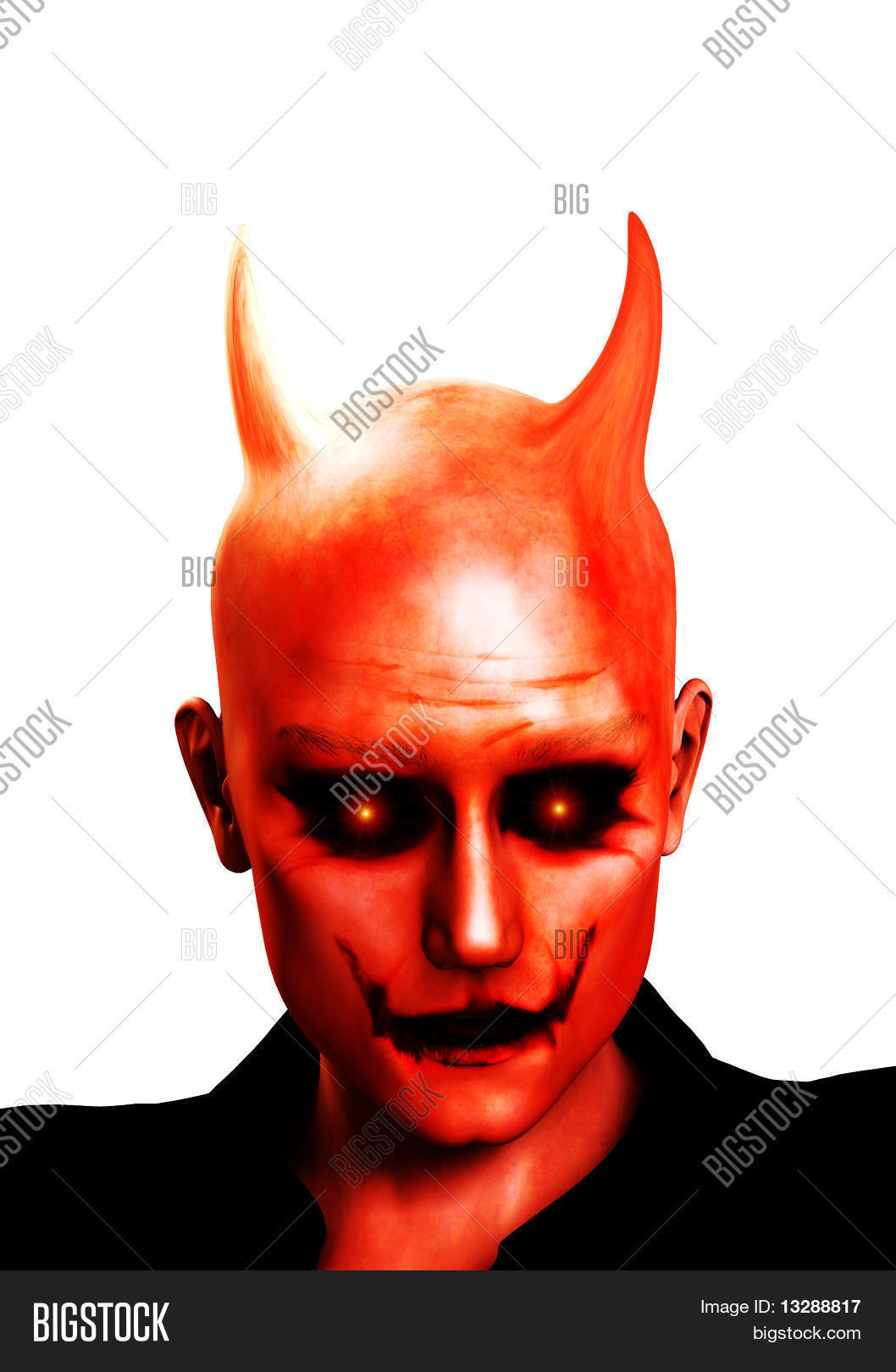 Devils Face Image & Photo (Free Trial) | Bigstock
