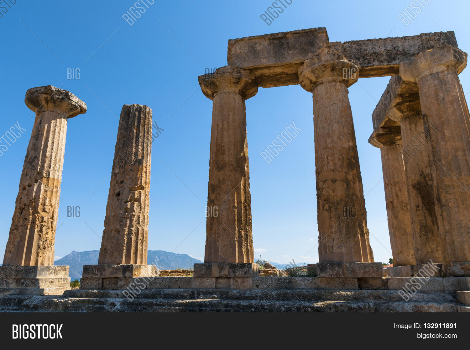 Ruins Old Greek Temple Image & Photo (Free Trial) | Bigstock