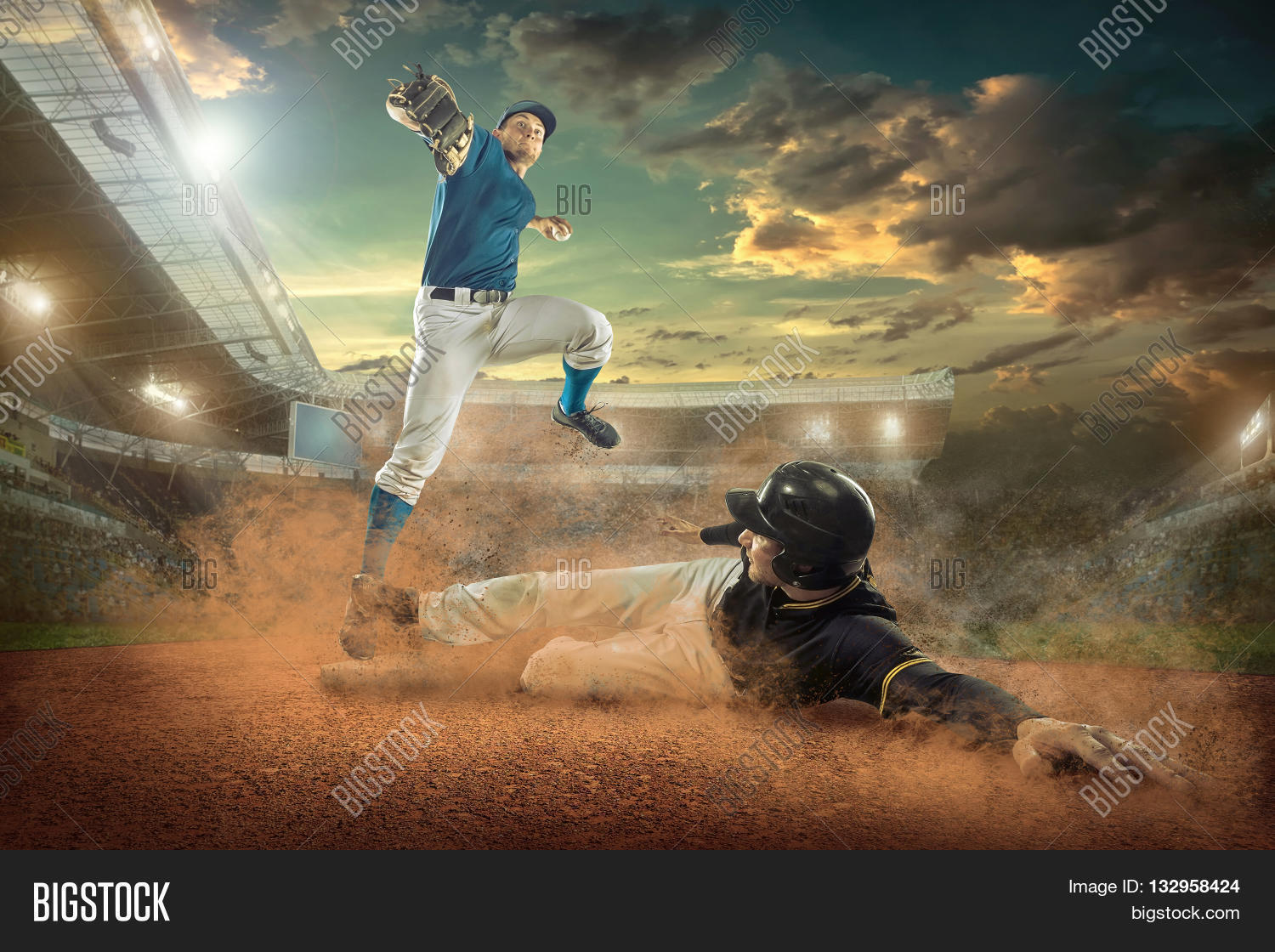 Baseball Players Image & Photo (Free Trial) | Bigstock