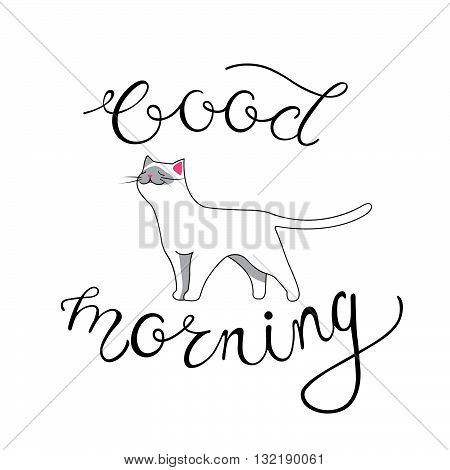 Good Morning Card Vector & Photo (Free Trial) | Bigstock