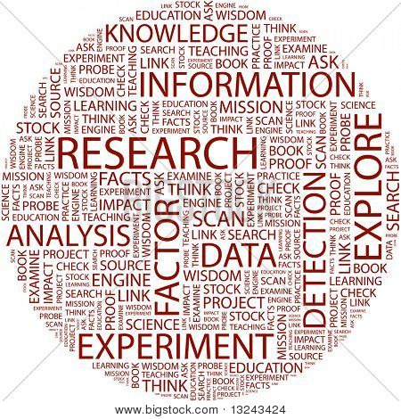 RESEARCH. Word Vector & Photo (Free Trial) | Bigstock