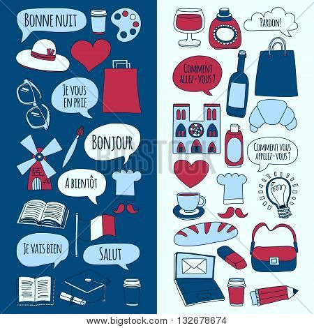 Learn French Online Vector & Photo (Free Trial) | Bigstock